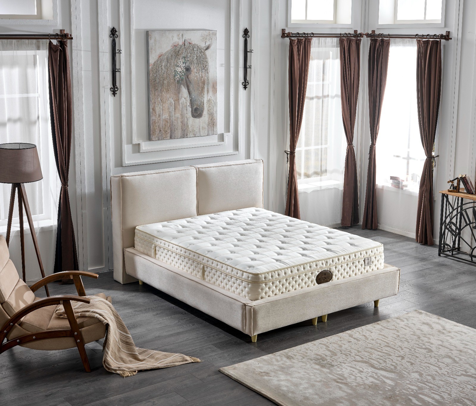 Frozen Ottoman Storage Bed